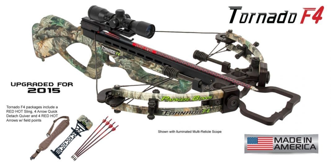 Parker Bows Upgrades the Tornado F4 Crossbow | Hunting Magazine