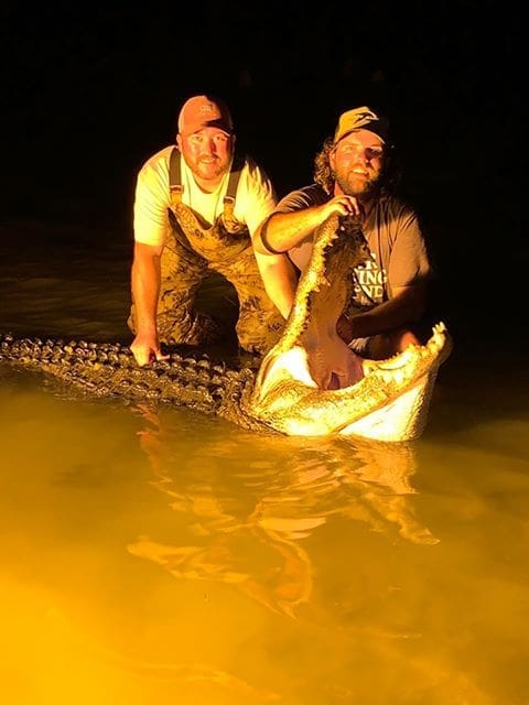 Photos of Massive South Carolina Gator Taken by Hunter in Santee Lake ...